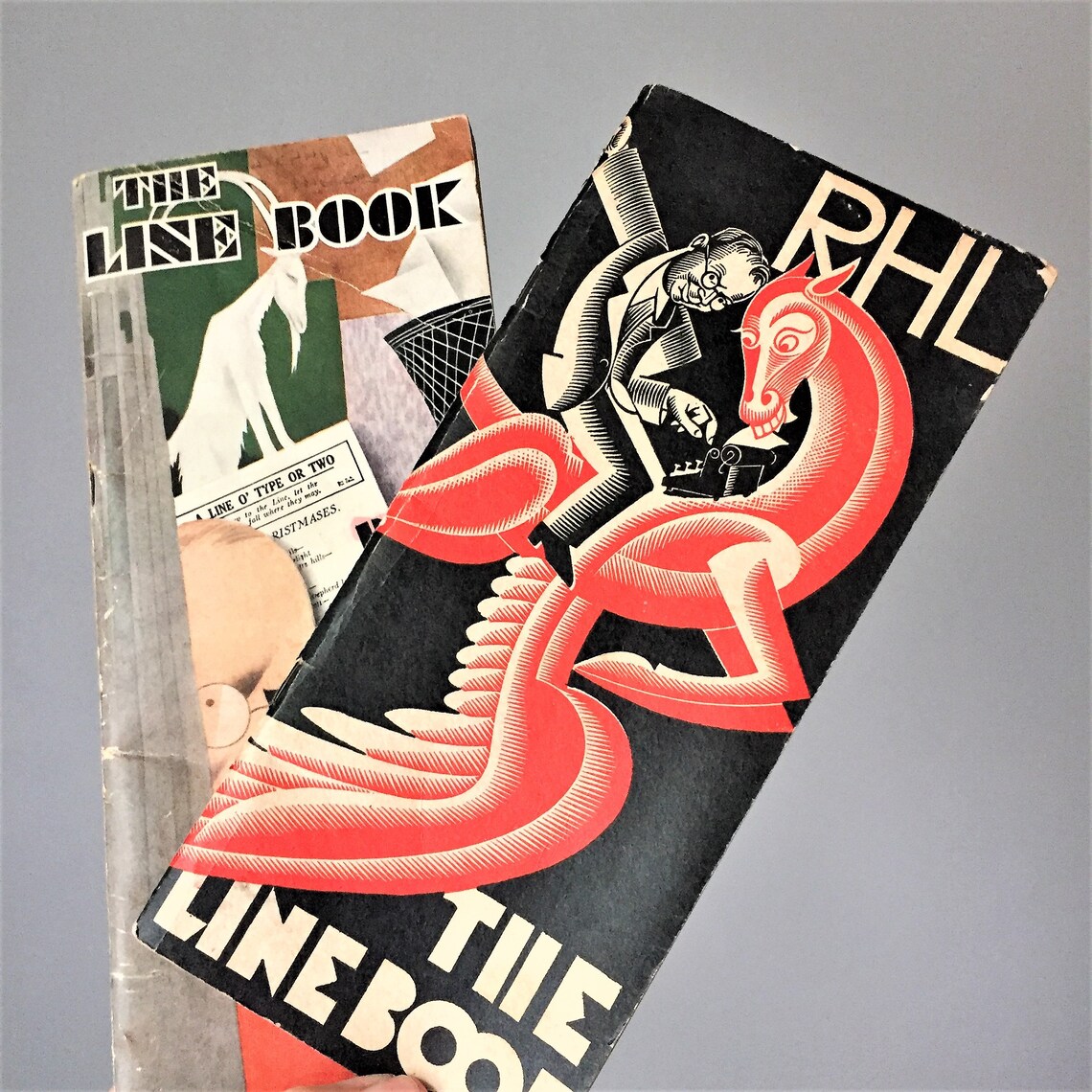 1928 and 1929 Volumes of the Line Book by Richard Henry Little - Etsy