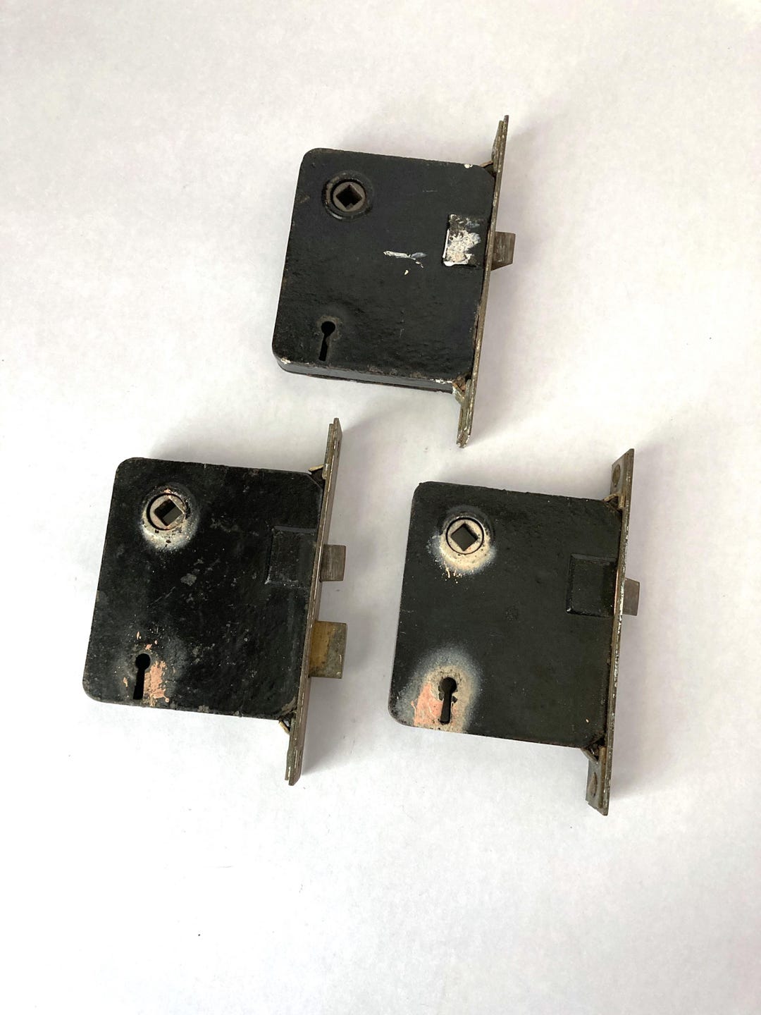 Vintage to Antique Salvaged Door Mortise Locks by Earle Three Available ...