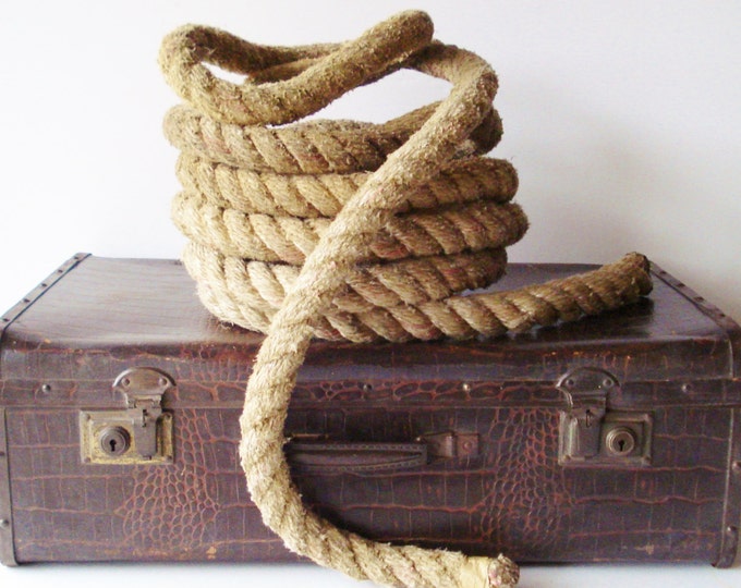 Vintage Boat Mooring Rope Nautical Mooring Line Anchor Rope - Etsy