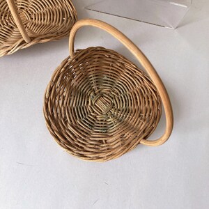 Vintage Wicker Gathering Baskets (set of 3) | Easter Spring Decor - Etsy
