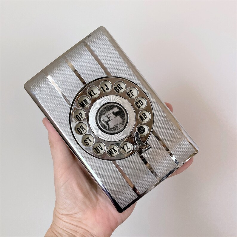 Vintage eagle Rotary Dial Address and Telephone - Etsy