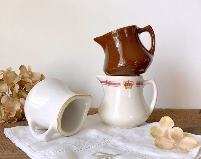 Collection of Vintage Restaurant Creamers by Hall China Sterling China ...