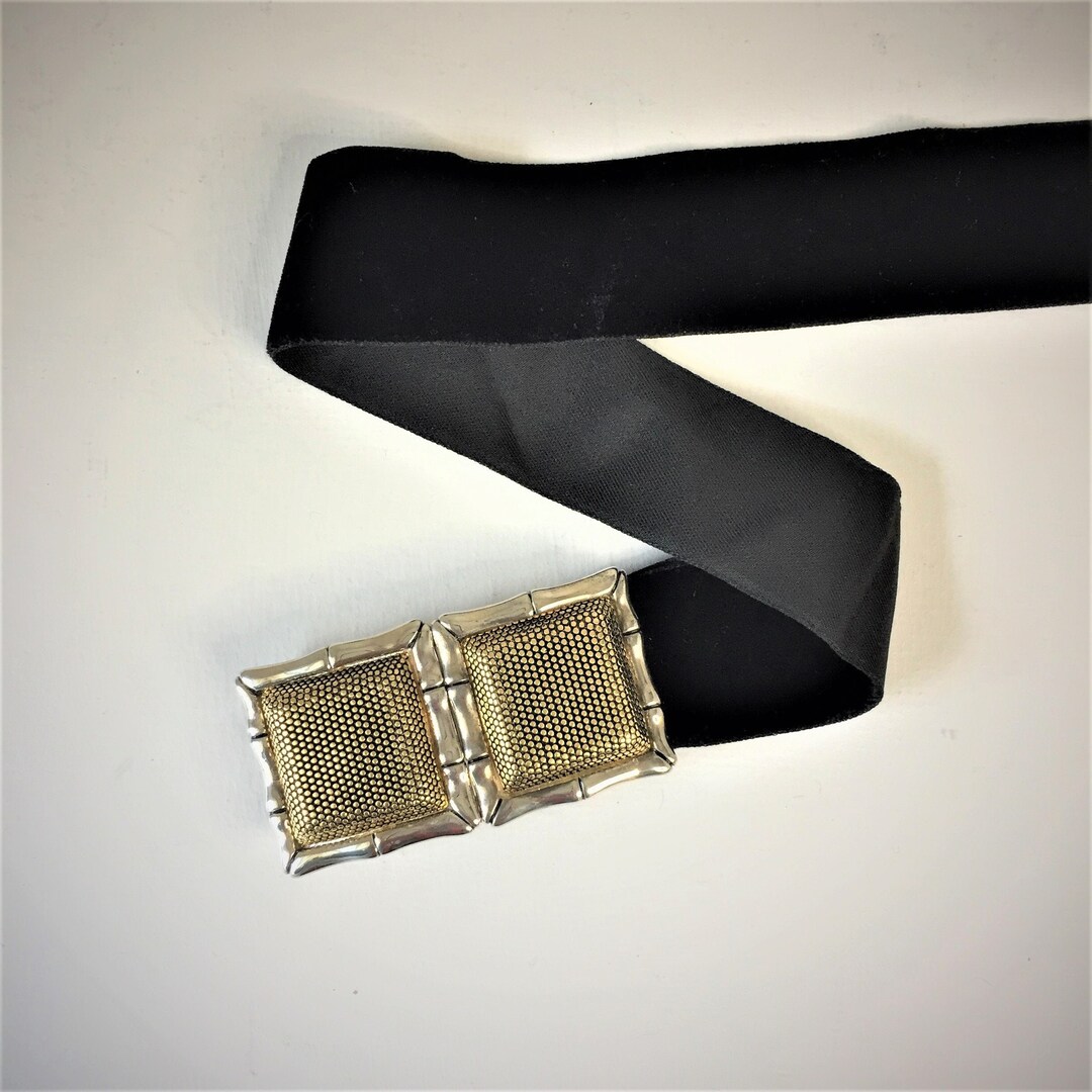 Vintage Interchangeable Two-tone Belt Buckle by Paquette - Etsy