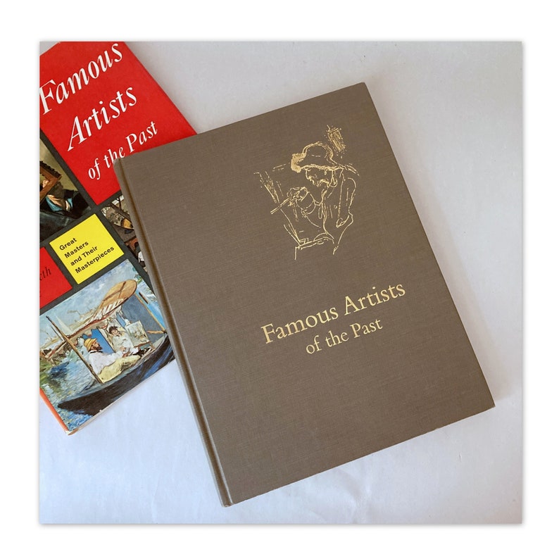 Vintage 1964 Book Famous Artists of the Past by Alice - Etsy
