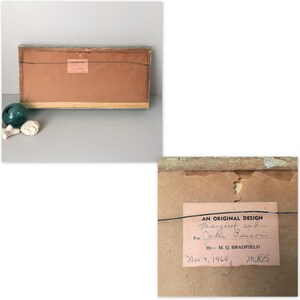 Vintage Custom Made Shadowbox Shell Art Framed Original Seashell ...