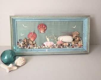 Framed Shell Art - Etsy