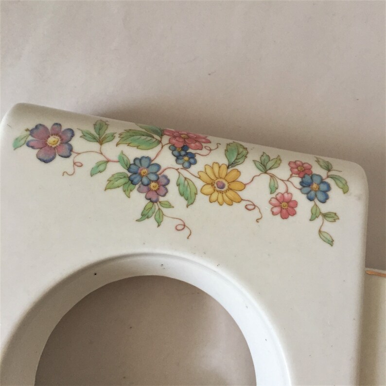 Vintage Porcelain Mantel Clock Case Empty Art Deco Clock - Etsy