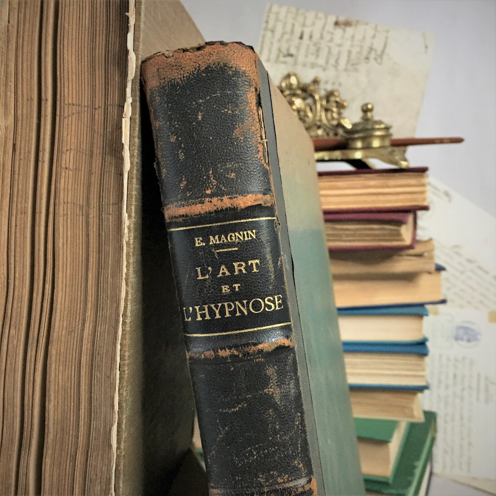 Antique French Language Book L'art Et L'hypnose by - Etsy