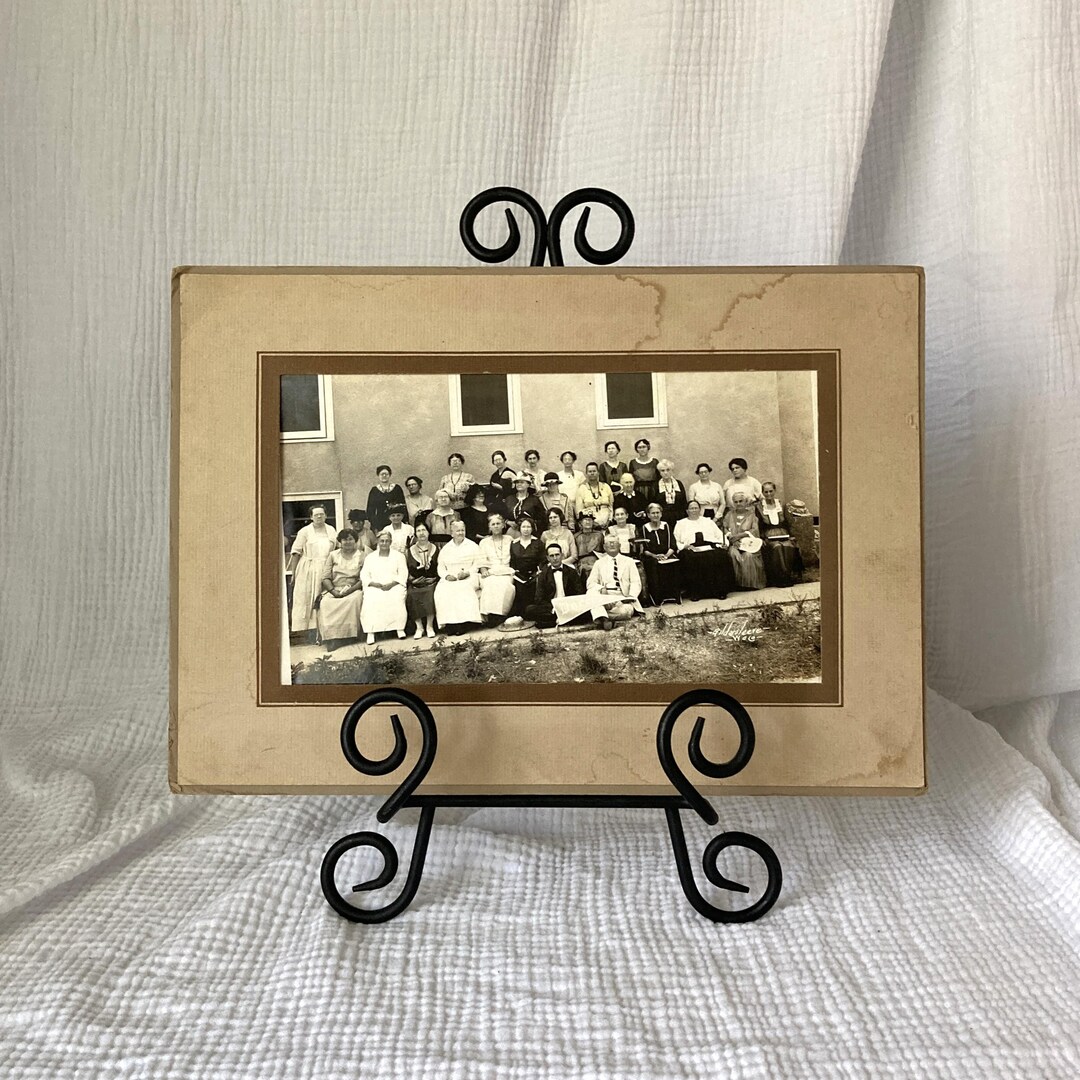 Antique Group Photograph of Dorcas Society Members by Famous Waco TX ...