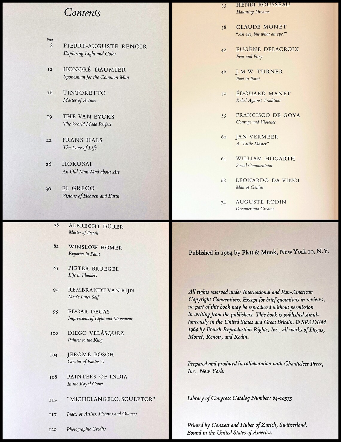 Vintage 1964 Book Famous Artists of the Past by Alice - Etsy