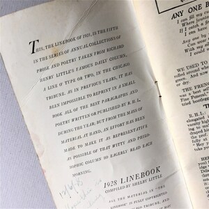 1928 and 1929 Volumes of the Line Book by Richard Henry Little - Etsy