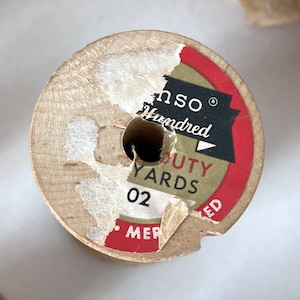 Collection of 10 Vintage Wooden Thread Spools | Farmhouse Sewing Room ...