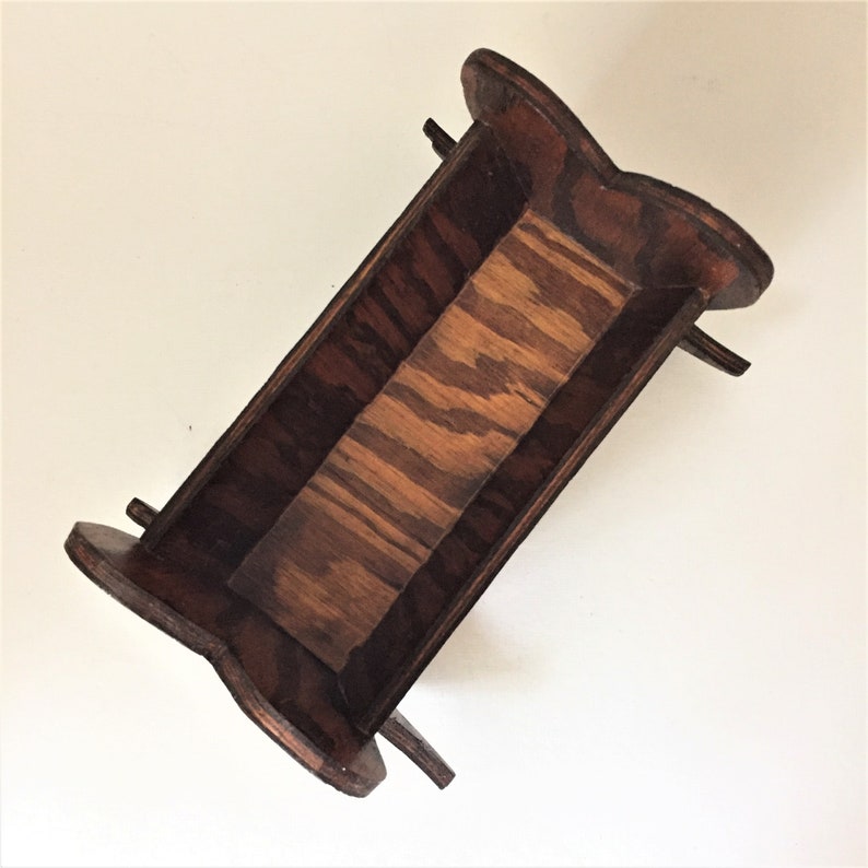 Vintage Handcrafted Folk Art Doll Cradle Hand Painted Doll - Etsy