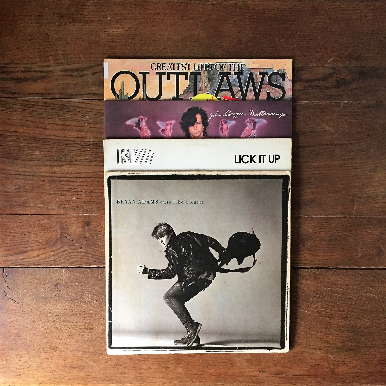 Four Vintage Classic Rock Long-play Record Albums From the - Etsy