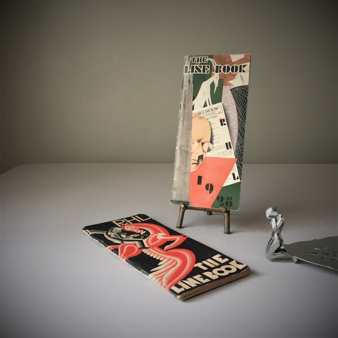 1928 and 1929 Volumes of the Line Book by Richard Henry Little - Etsy