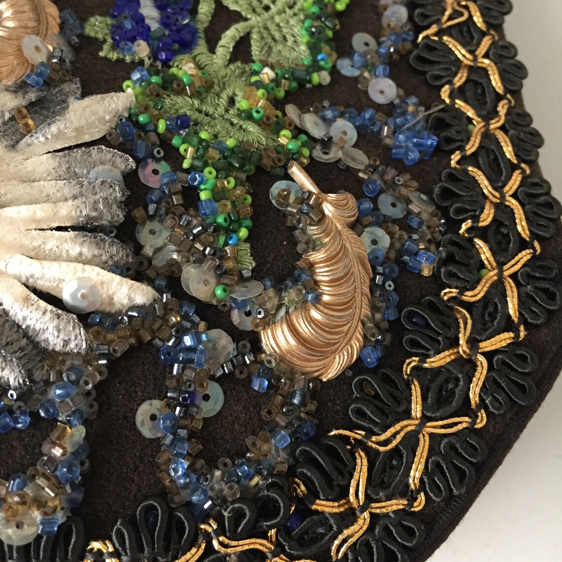 Vintage Caron of Houston Handbag Hand Decorated Purse - Etsy