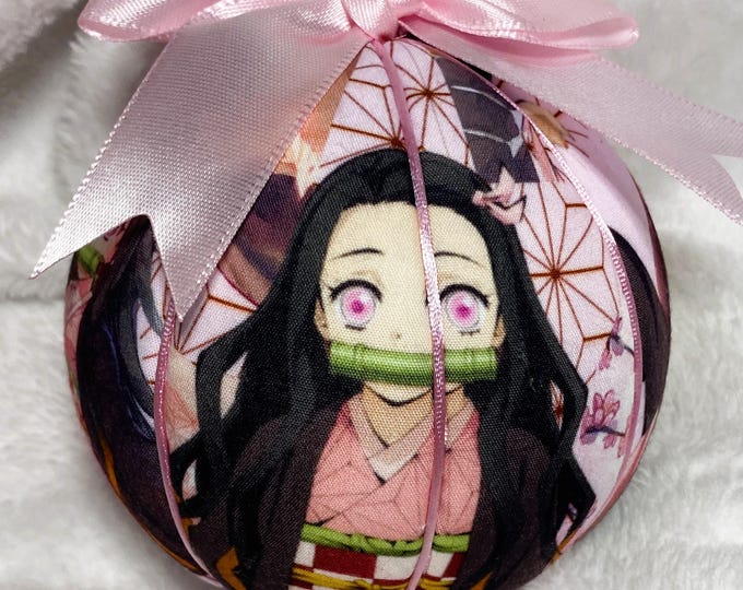 Demon Slayer Nezuko Christmas Ornament - Etsy