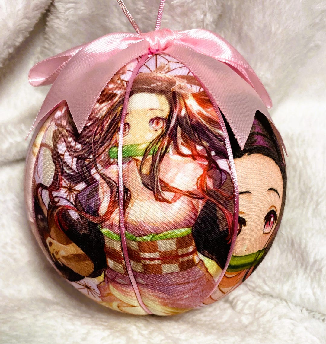 Nezuko Demon Slayer Christmas Ornament - Etsy