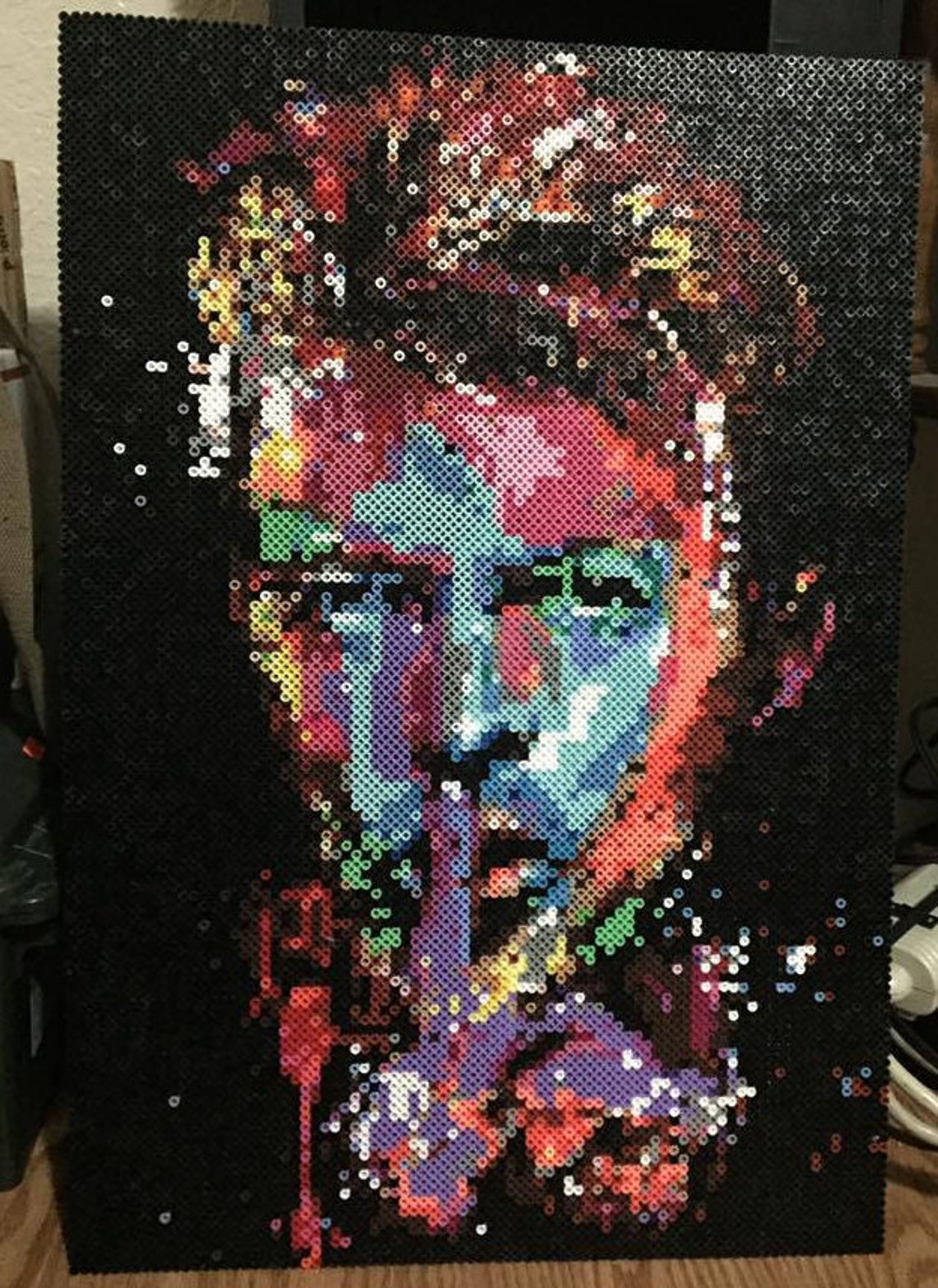 Custom Perler Bead Art - Etsy