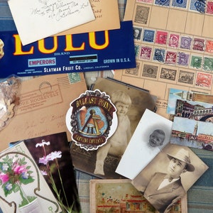 Collage Fodder 150 Pieces Large Assortment of Vintage Ephemera for ...