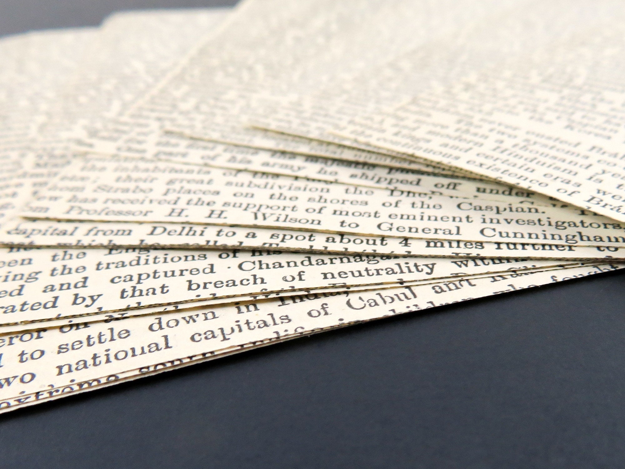 6x6 Book Page Squares, Old Book Pages, 20-pack, for Origami, Paper ...