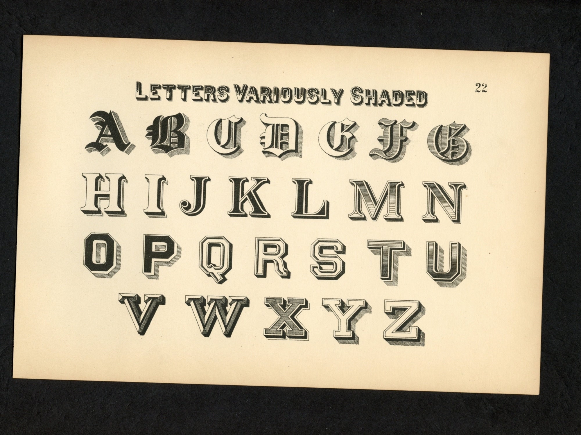 Different Types Of Lettering The Alphabet