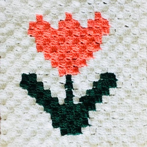 9 C2C Crochet Flower Patterns Bundle PDF Digital E-BOOK Corner-to ...