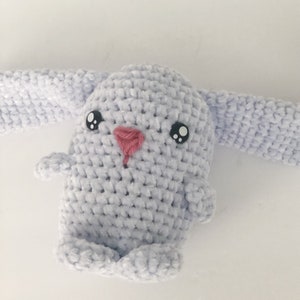 PDF Pattern Crochet Toy Cute Bunny Long Ears Amigurumi - Etsy