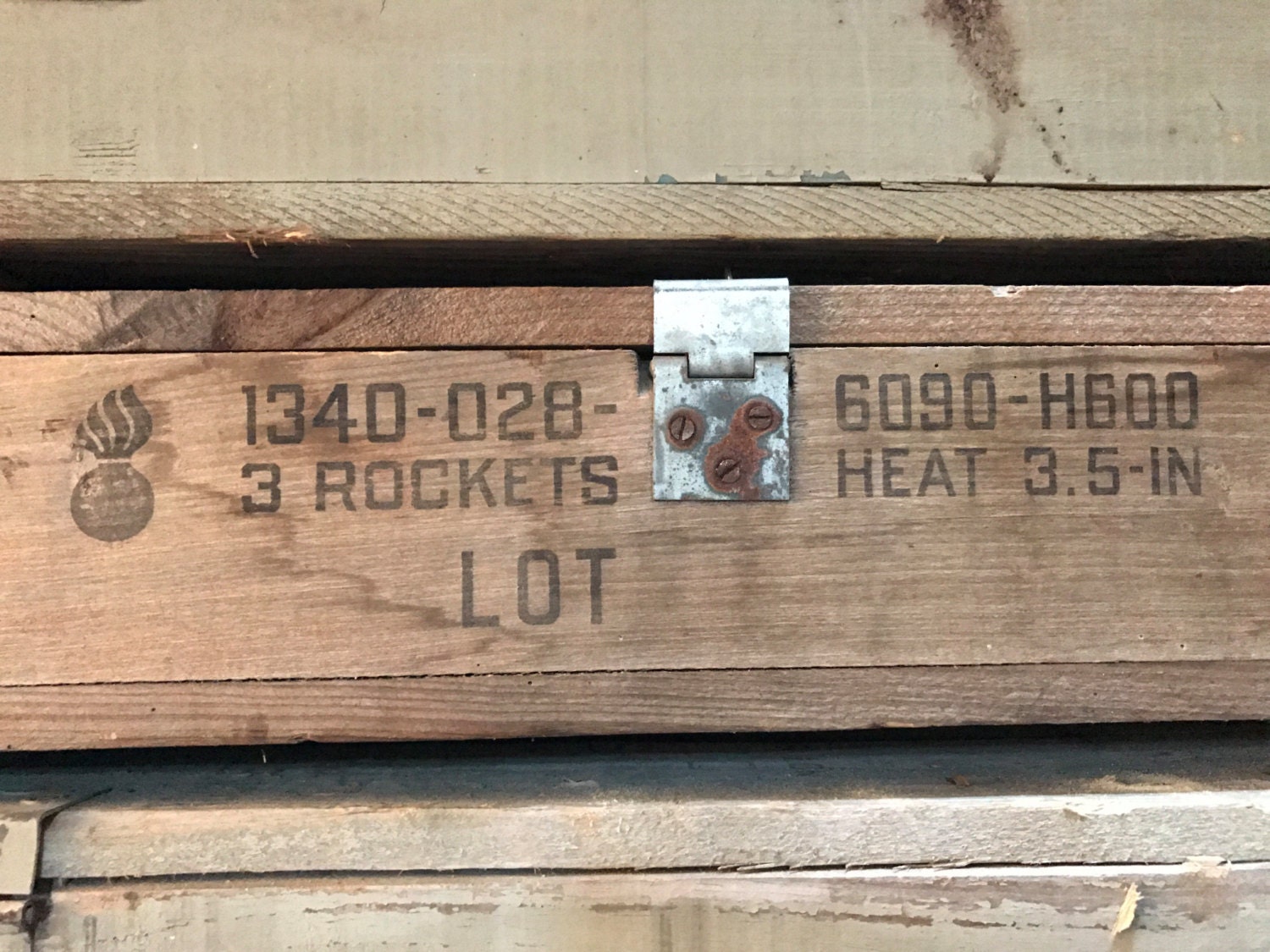 M329A1 M2 M30 Vintage Military Wood Ammo Crate. - Etsy