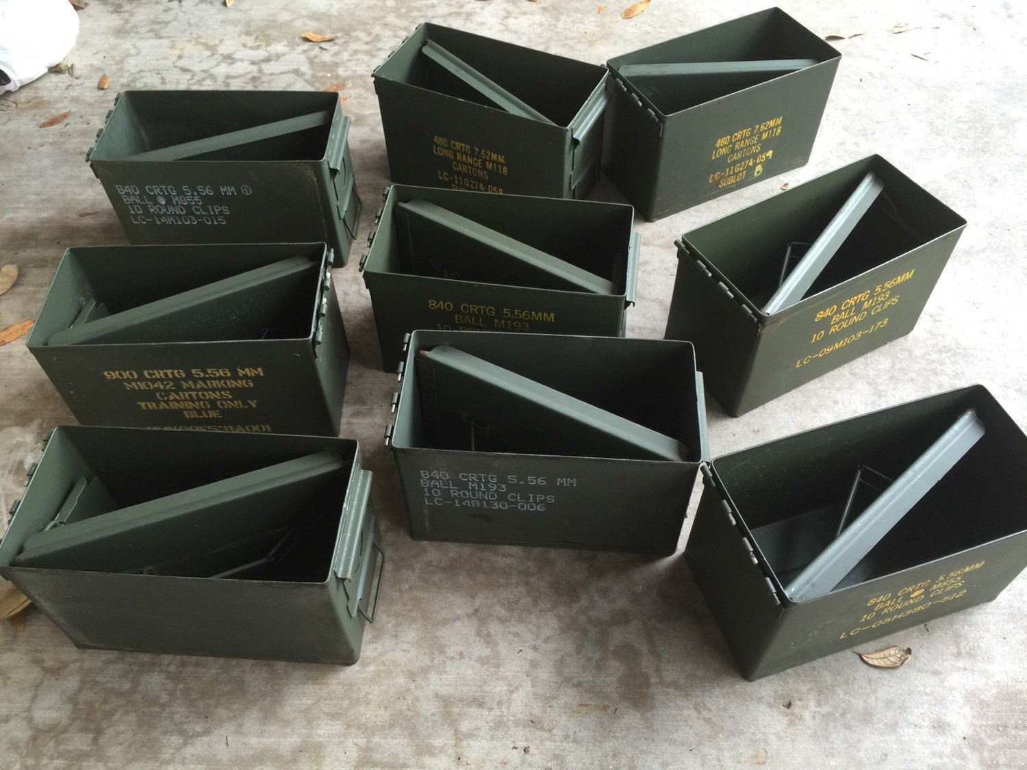 9 US Military Ammo Cans M2A1 50 Cal Size Geocaching Box Etsy 9-us-military-ammo-cans-m2a1-50-cal-size-geocaching-box-etsy