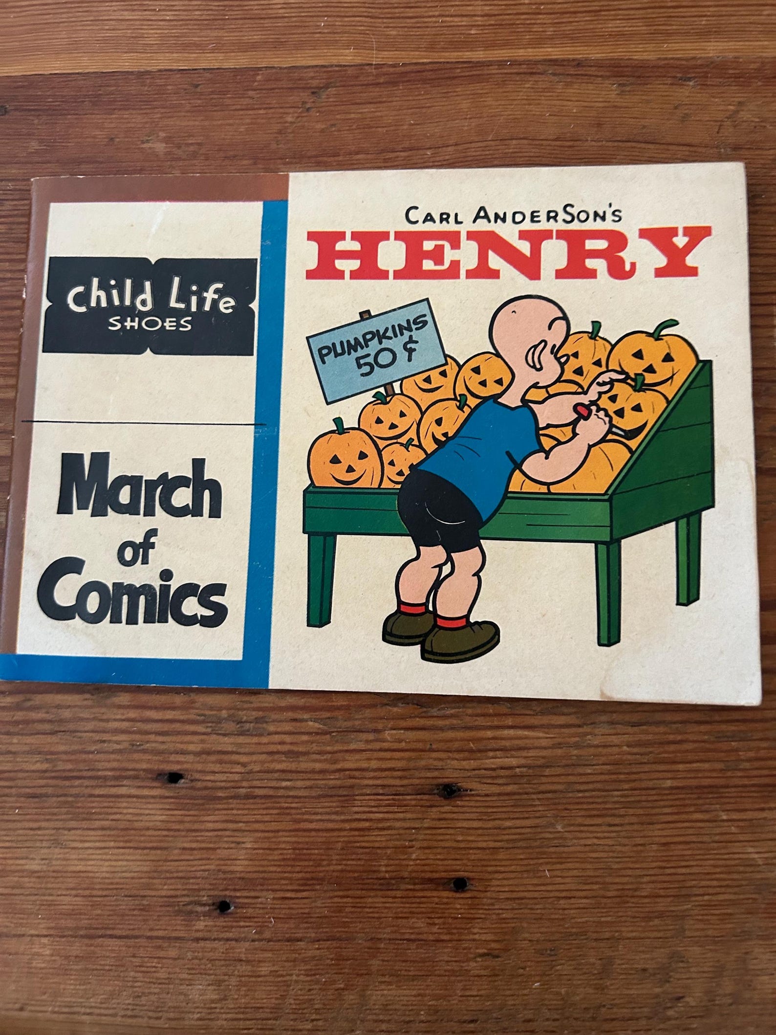 Carl Anderson’s HENRY Child Life Shoes March of Comics - Etsy