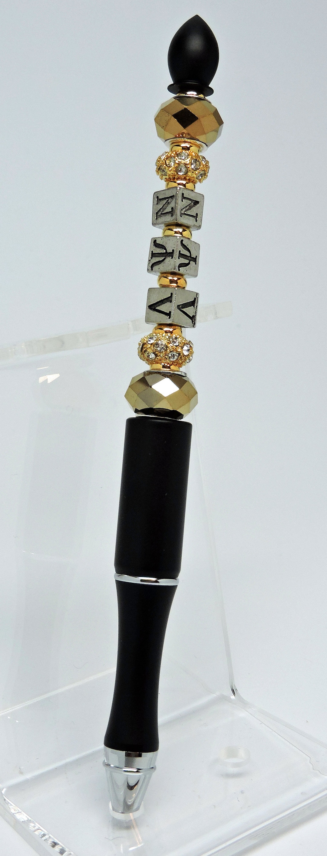 Lambda Psi Nu Sorority Beaded Ballpoint Pen - Etsy