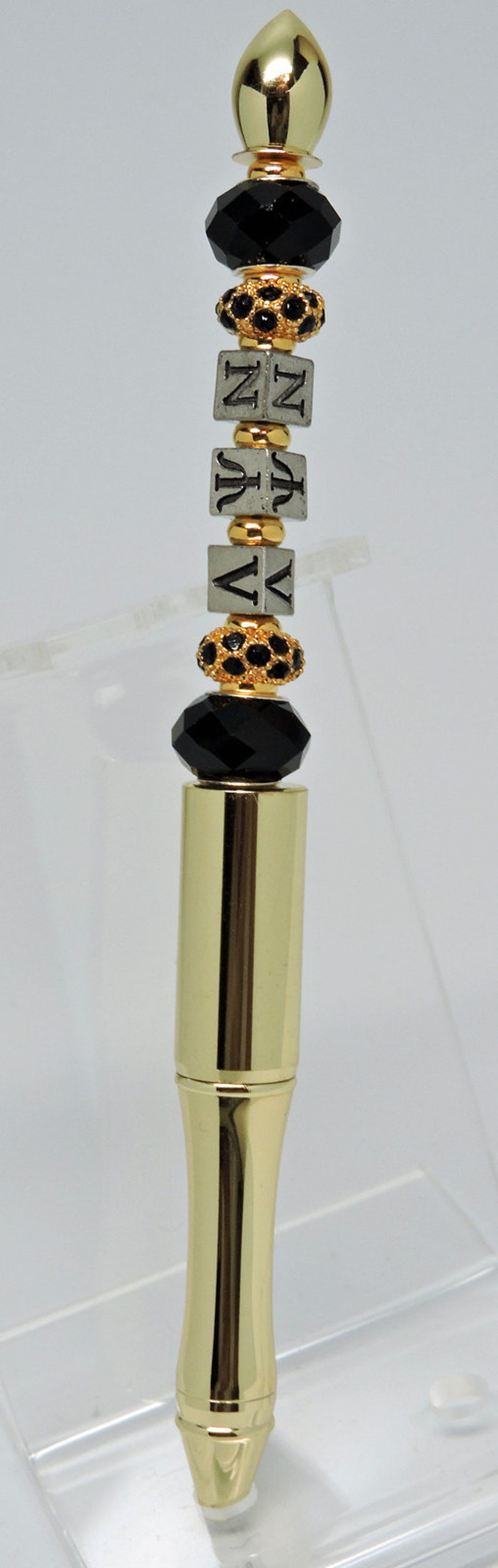 Lambda Psi Nu Sorority Beaded Ballpoint Pen - Etsy