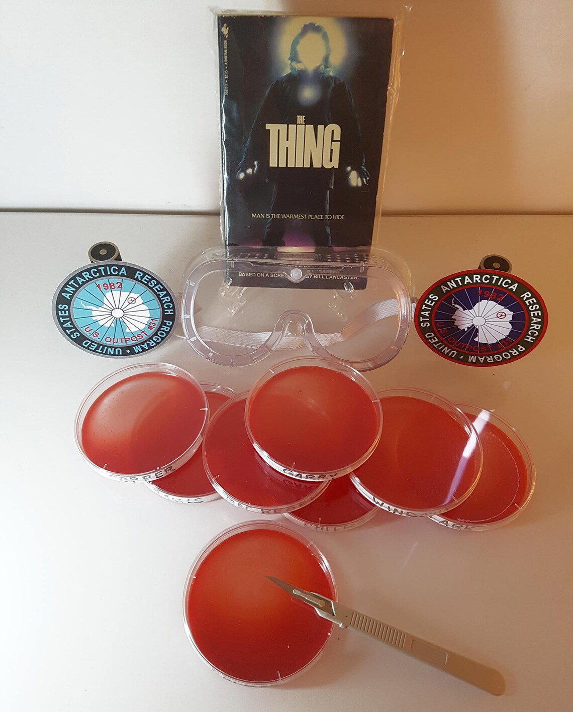 Prop Replica the Thing Blood Tests Inspired by Movie by John | Etsy