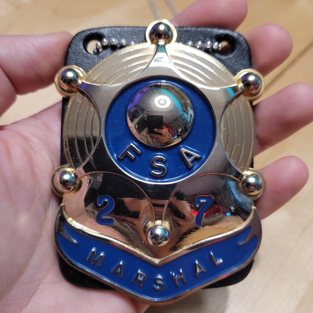 OUTLAND MARSHALS BADGE Prop Replica Marshal O'niel, Sean Connery ...