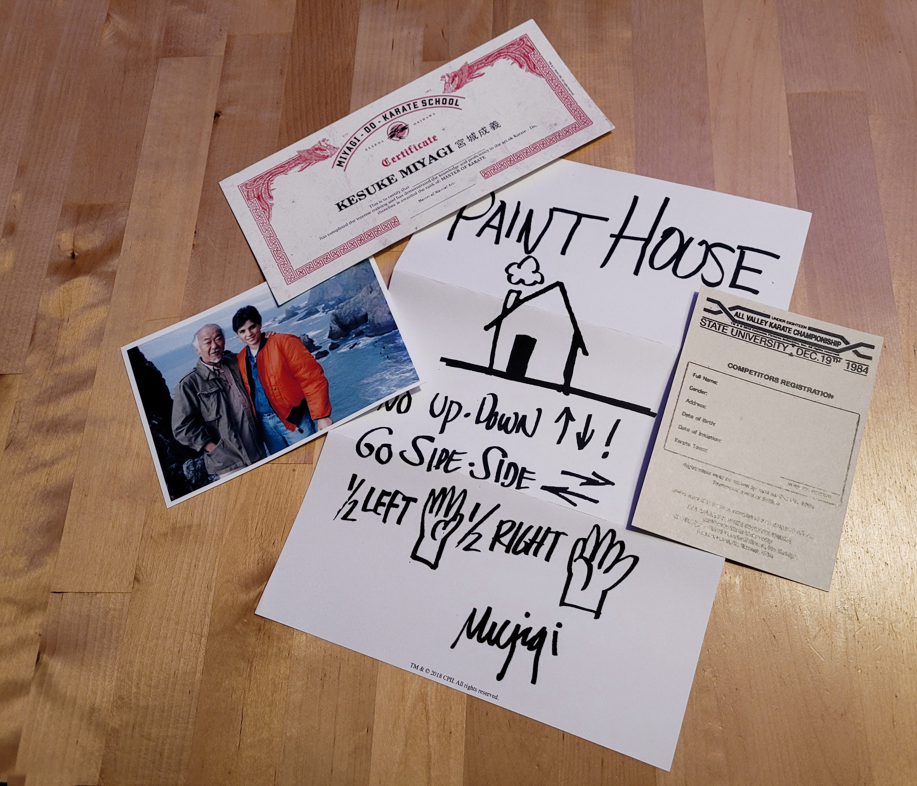 Karate Kid Set Prop Replica - Etsy