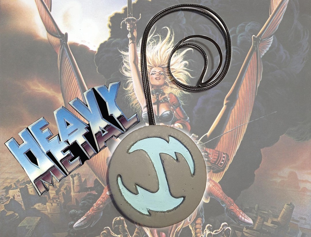 Heavy Metal Medallion Taarna Medallion Inspired by Moebius' Arzach ...