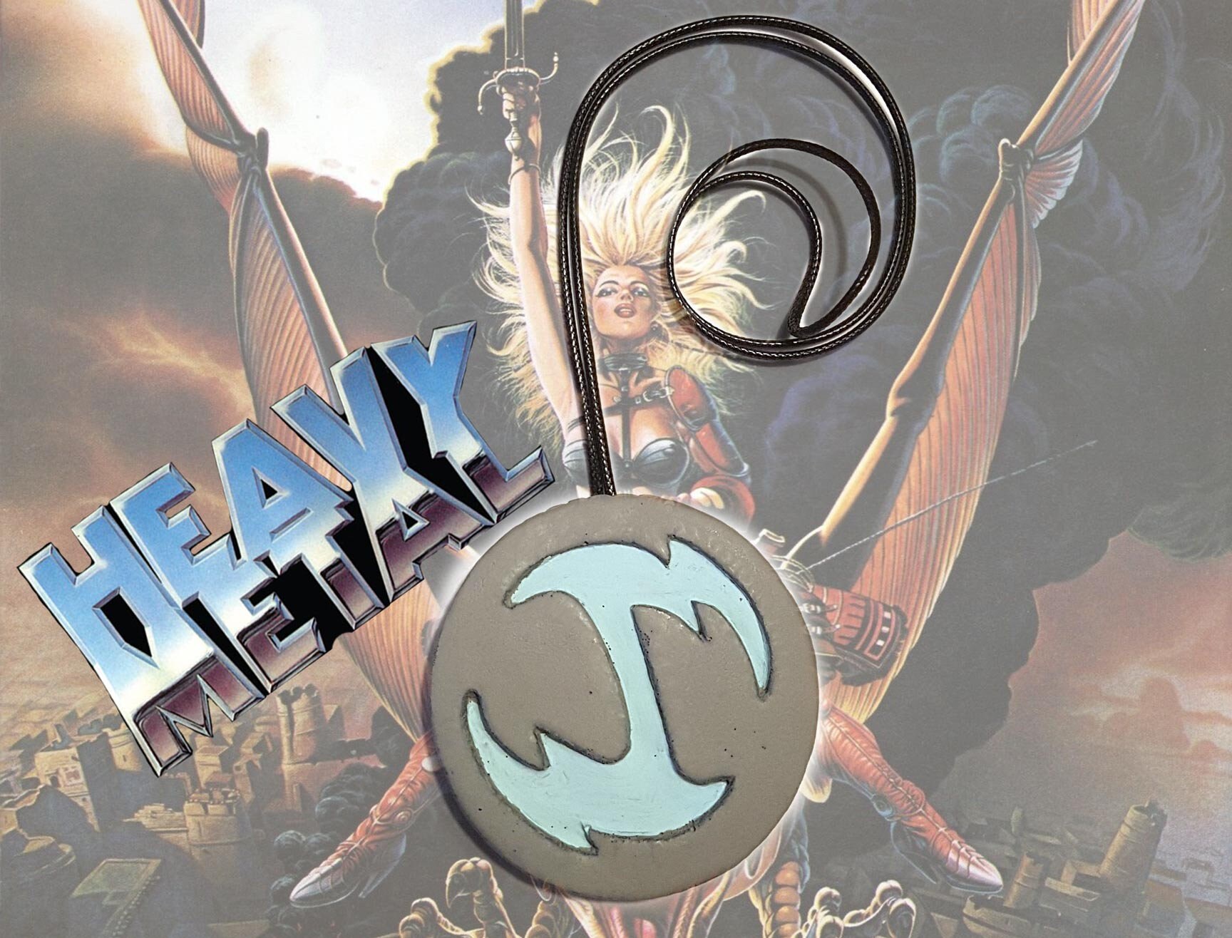 Heavy Metal Medallion Taarna Medallion Inspired by - Etsy