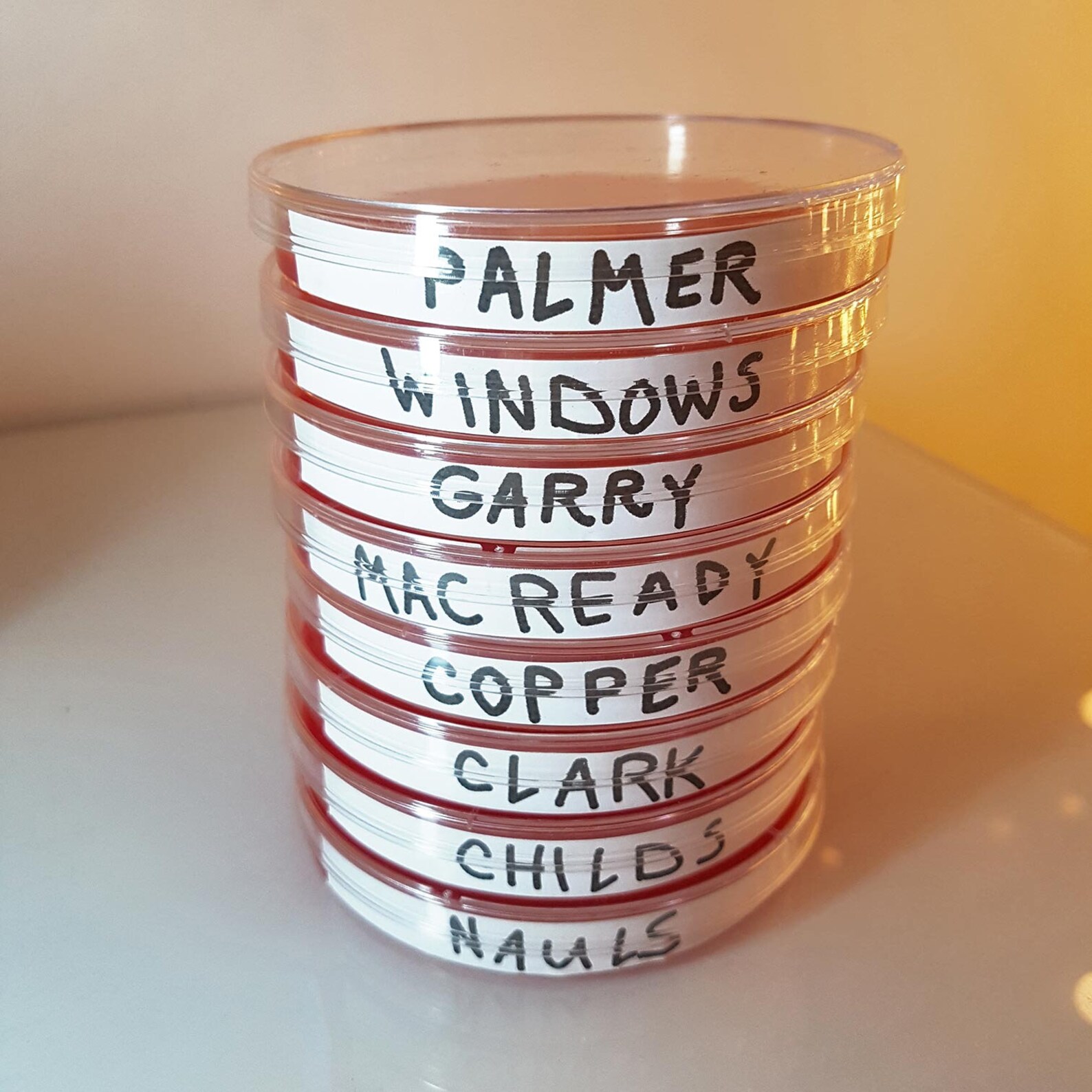 Prop Replica the Thing Blood Tests Inspired by Movie by John - Etsy
