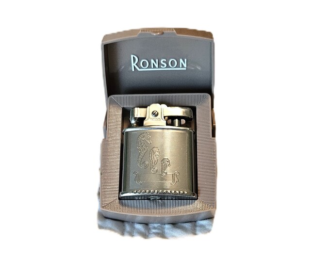Vintage Lighter: 1960s "ronson Princess Lighter" W/ 3 Seahorses ...