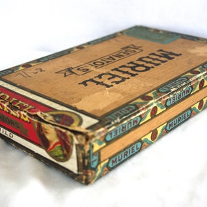Vintage Cigar Box: "murial Senators" 1960s, Wood Grain Cardboard - Etsy