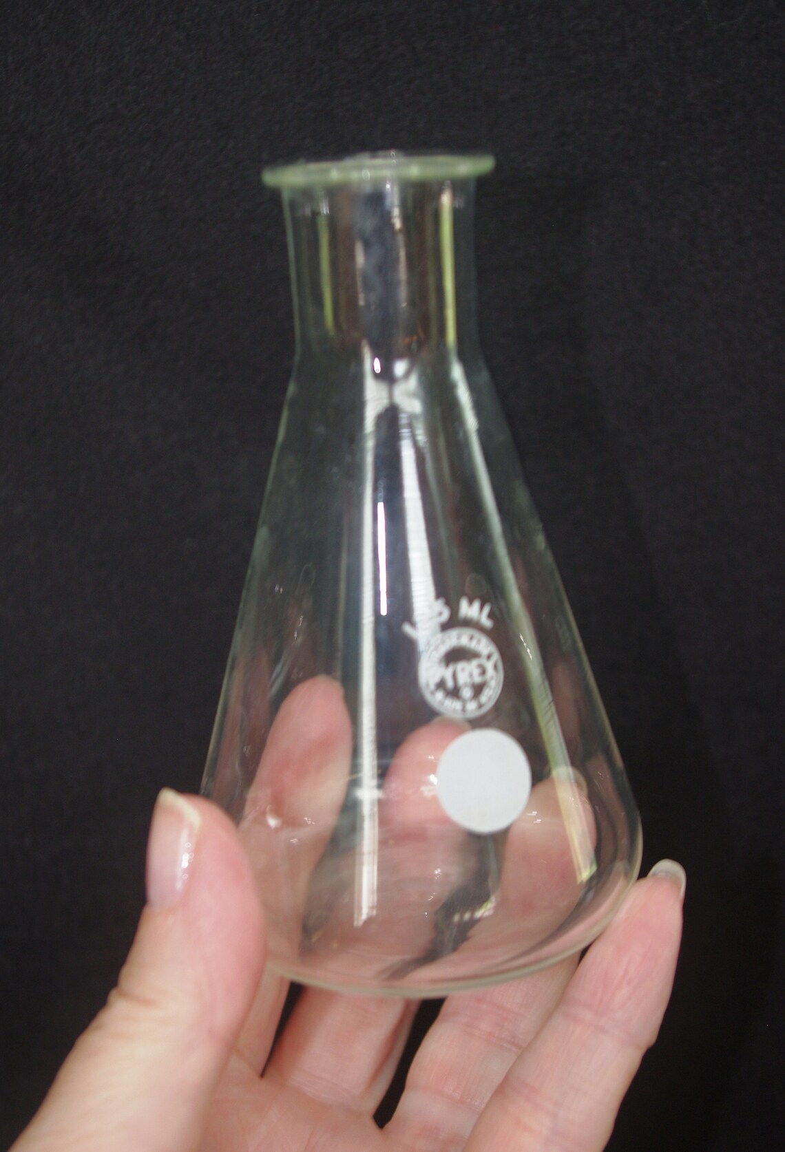 Vintage Pyrex 125 Ml Erlenmeyer Glass Flask Beaker - Etsy