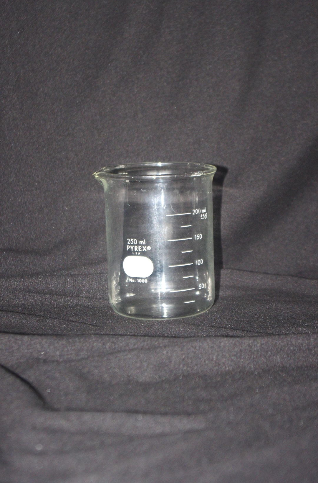 Vintage Pyrex Glass Beaker: 250 Ml "no 1000" - Etsy