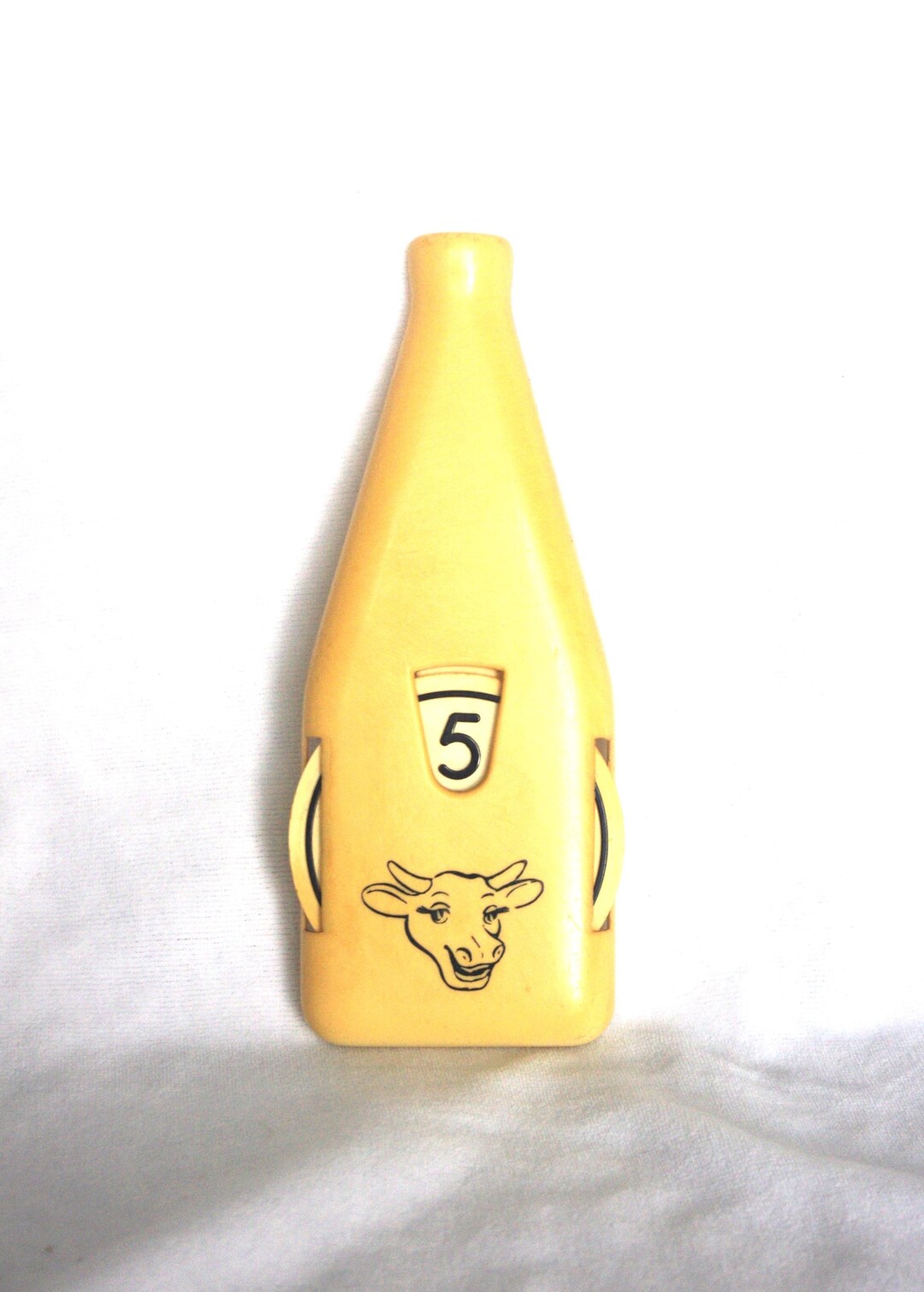 Vintage Milk Reminder / Dairy Order / Counter: RARE Hard Plastic W/ Cow ...