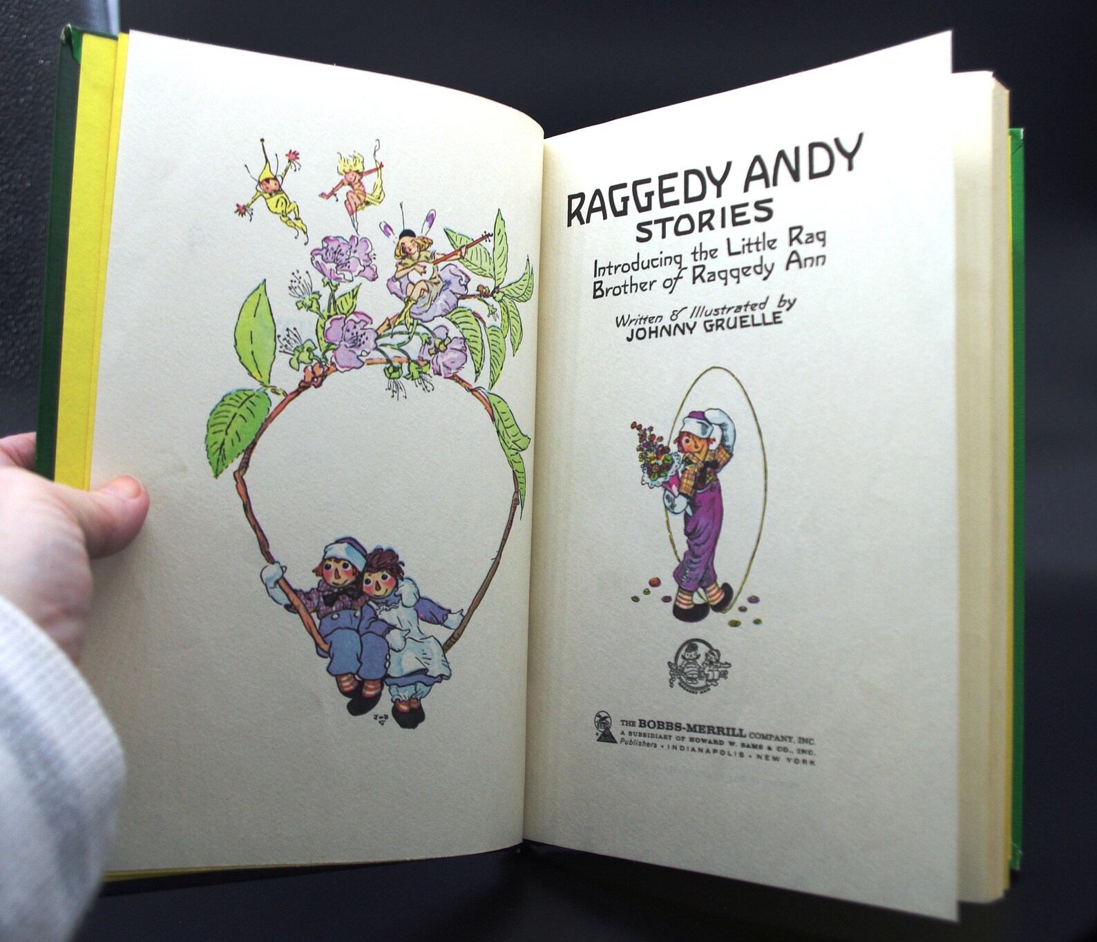 Vintage Raggedy Andy Stories Children's Book 1960 Johnny - Etsy