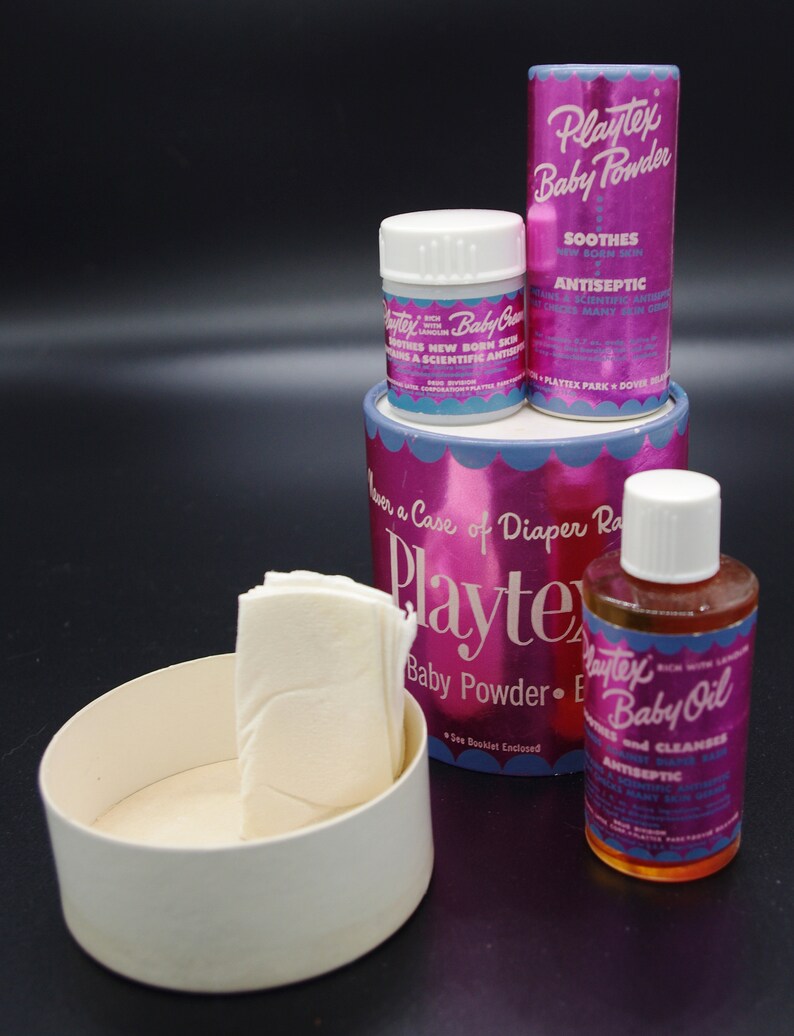 Vintage Playtex Baby Product Gift Box / Sample 1952 | Etsy