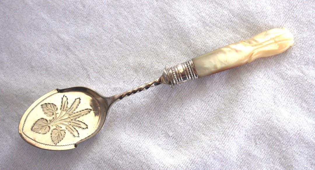 Antique Cucumber / Bon Bon Server: Ornate Victorian / Edwardian ...