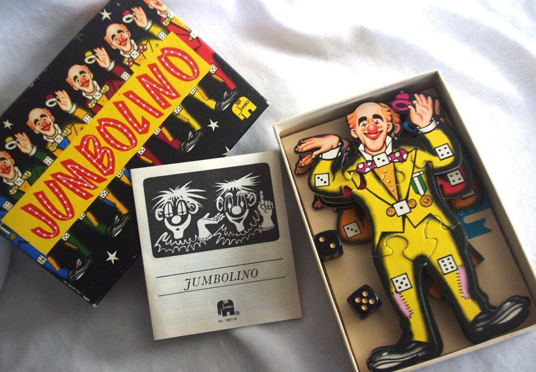 Vintage Game: "jumbolino" Jumbo Games, Amsterdam, Near Mint, 1960s ...