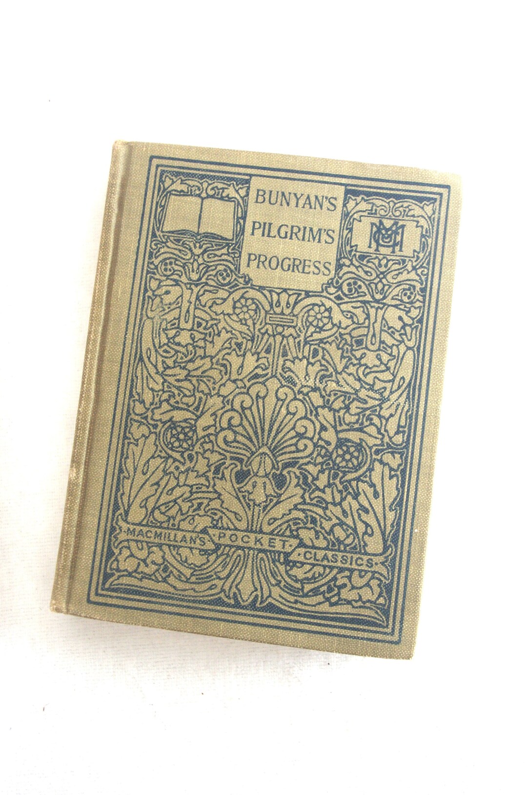 Antique Book: "bunyan's Pilgrim's Progress" Macmillan's Pocket Classics ...