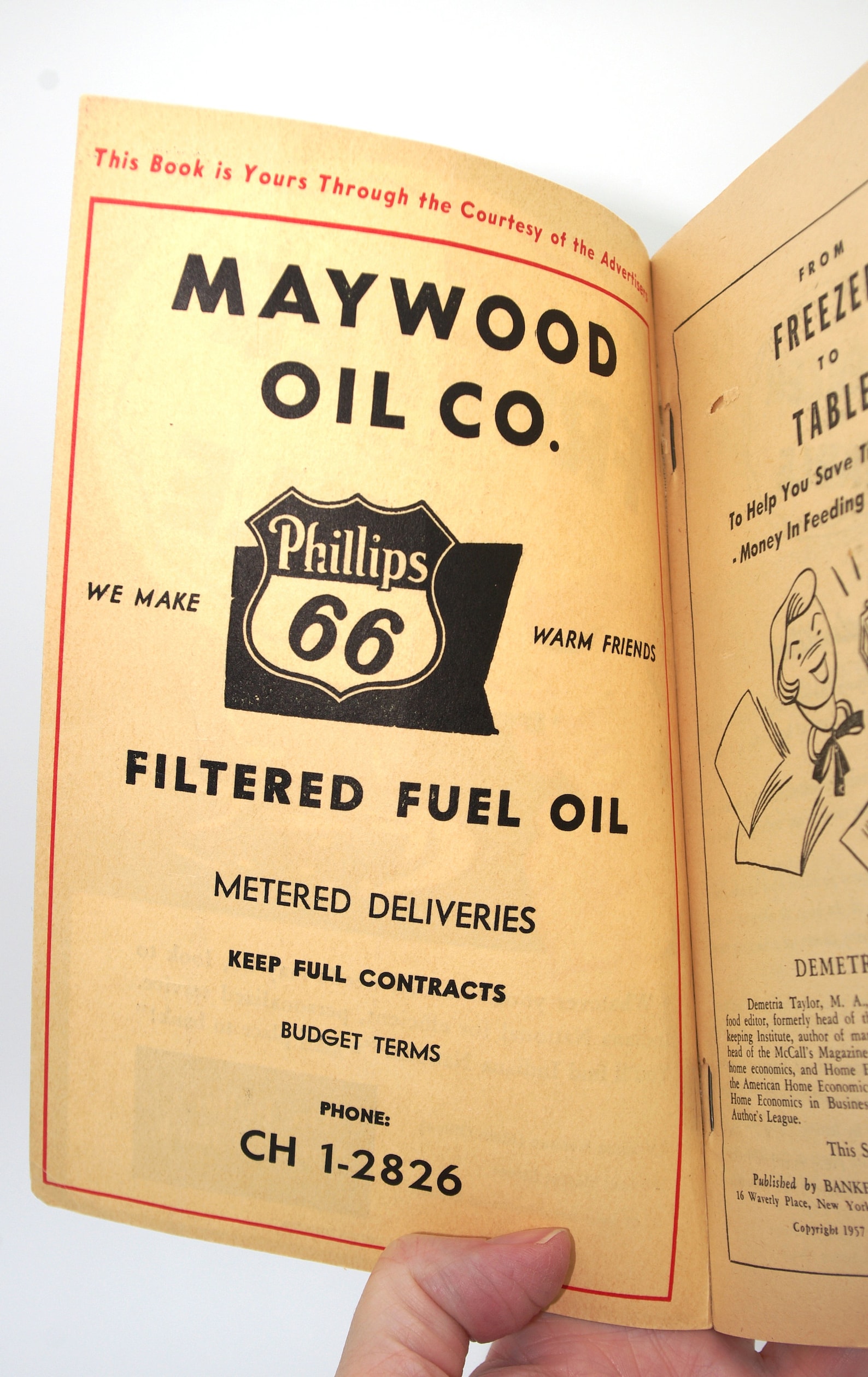 Vintage Cookbook 1950s Advertising Cook Book / Booklet: - Etsy